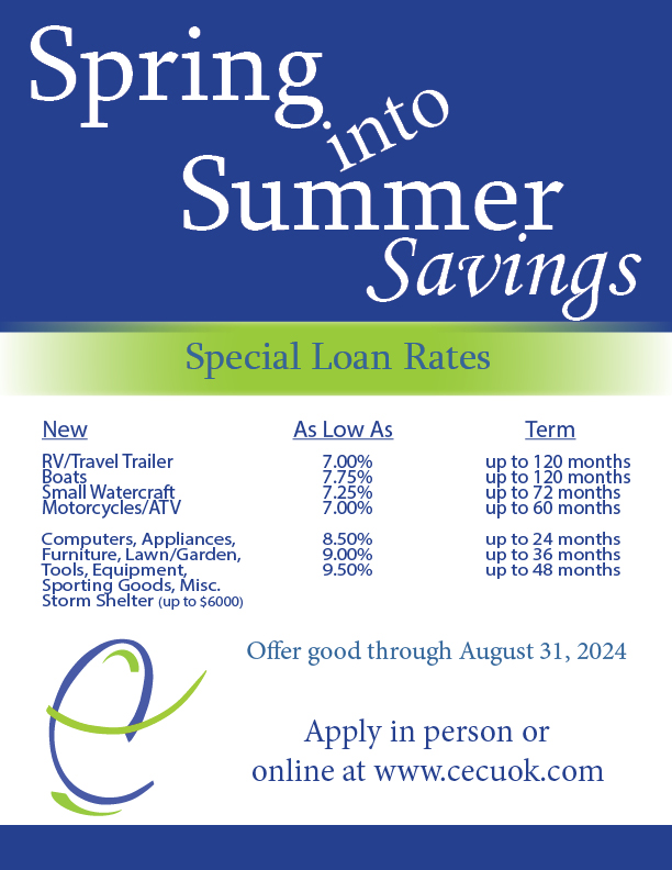 Spring and Summer Loan Promotion | Cooperative Employees’ Credit Union